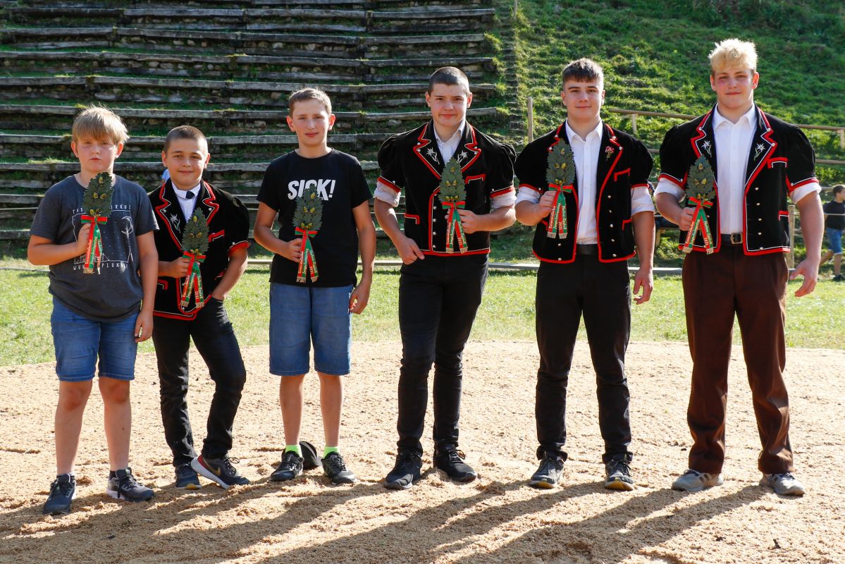 Emmentalischer Nachwuchsschwingertag vom 21.08.2021: Offizielle Rangliste